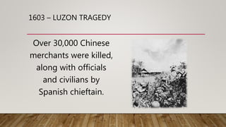 Highlights of the Spanish Period | PPTX