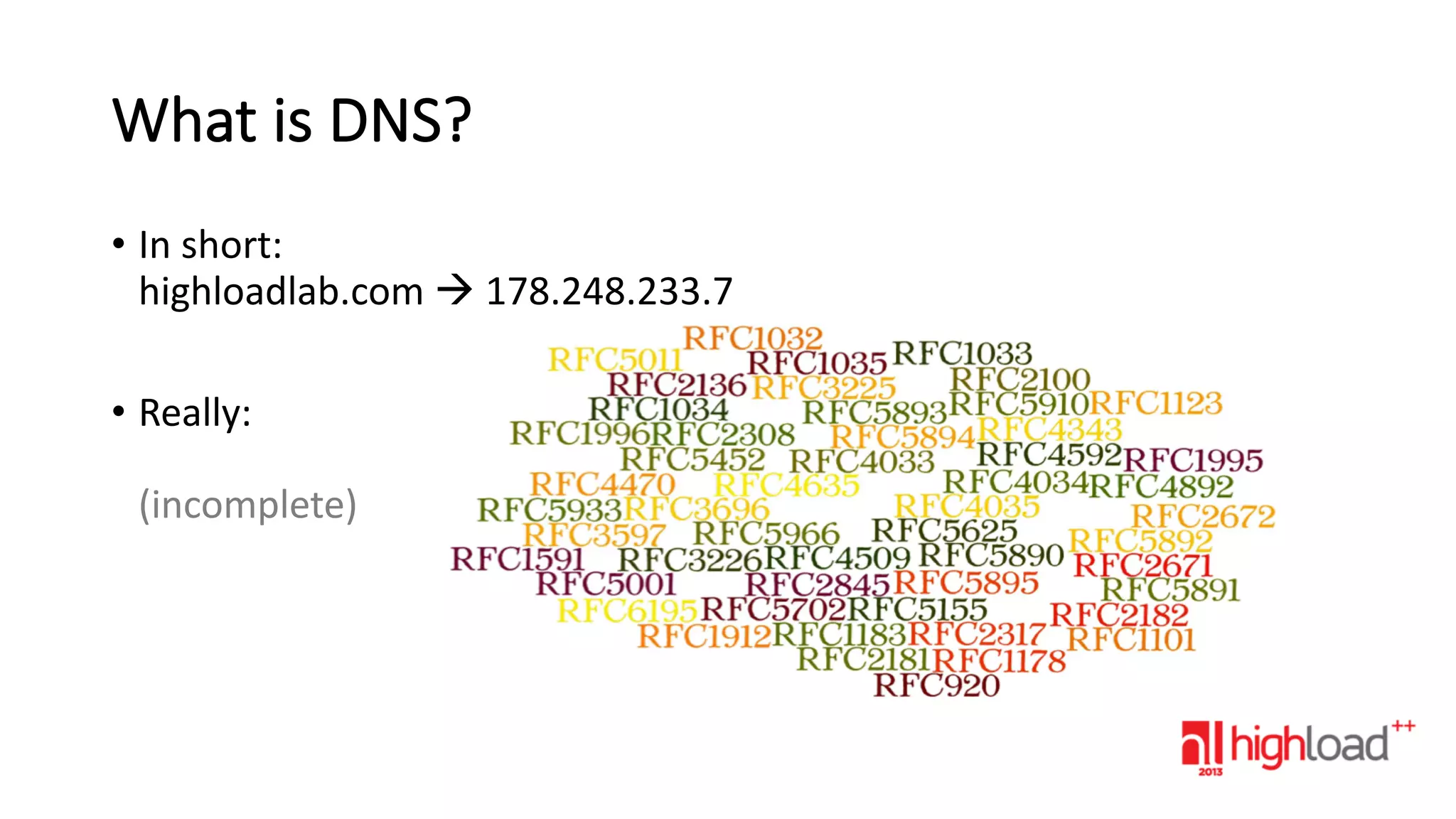 DNS Server benchmarking | PPT