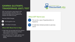 HIGH AND LOW BLOOD TEST RESULTS: What Do They Mean? | PPT