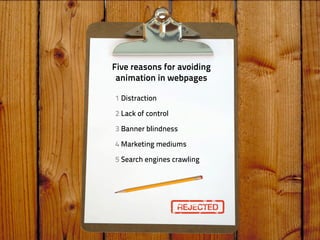 Highly animated webpages | PPT