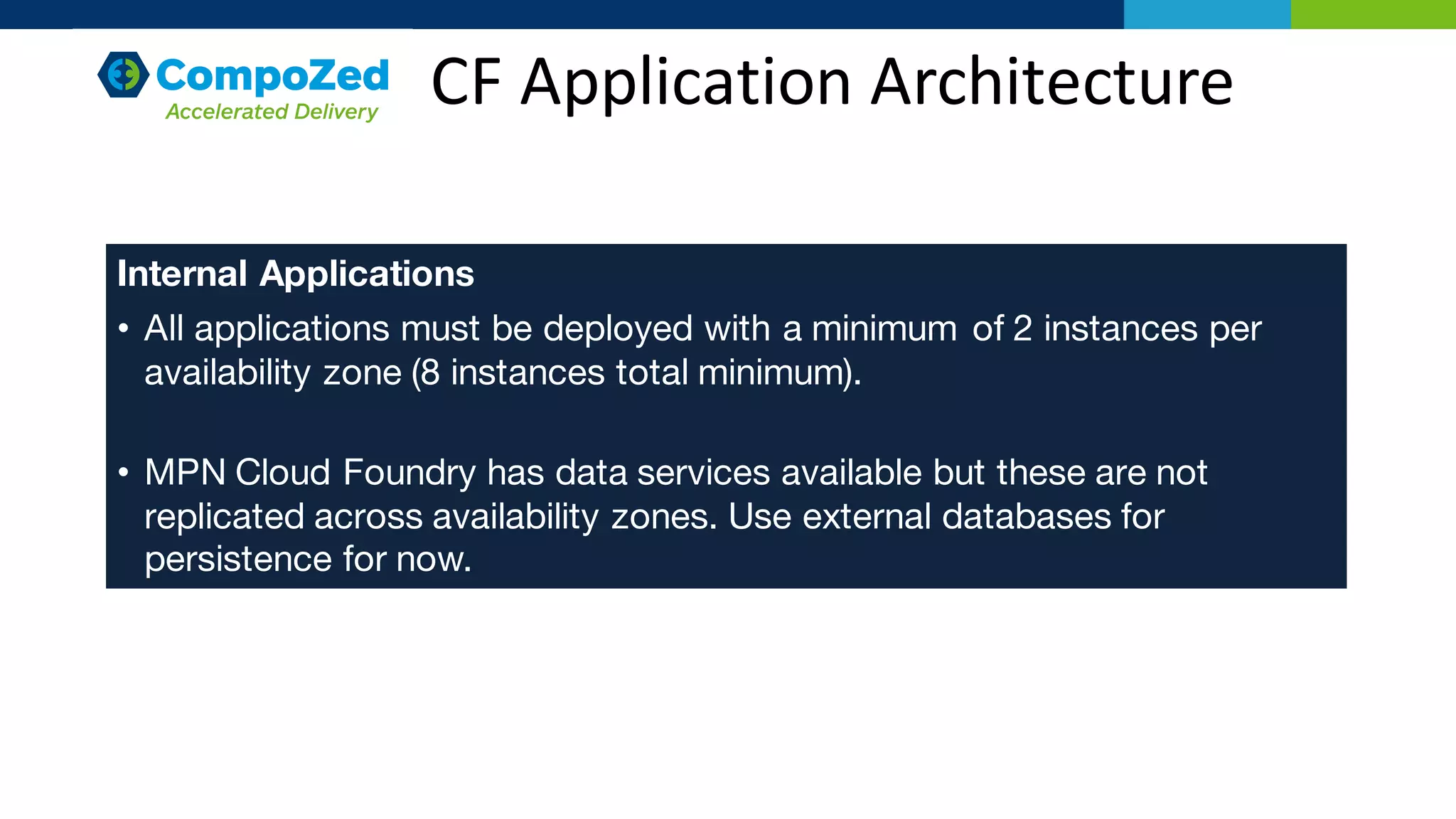 Highly available cloud_foundry | PPT