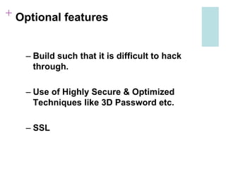 Highly confidencial security system | PPT