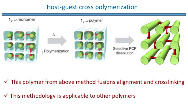 Highly ordered alignment of a vinyl polymer by host-guest cross-polym…