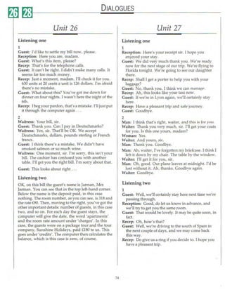Highly recommended english for the hotel and catering industry | PDF