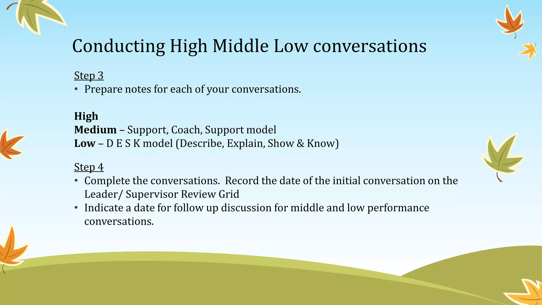 What is High Middle and Low ? | PPTX