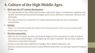 High middleages | PPTX