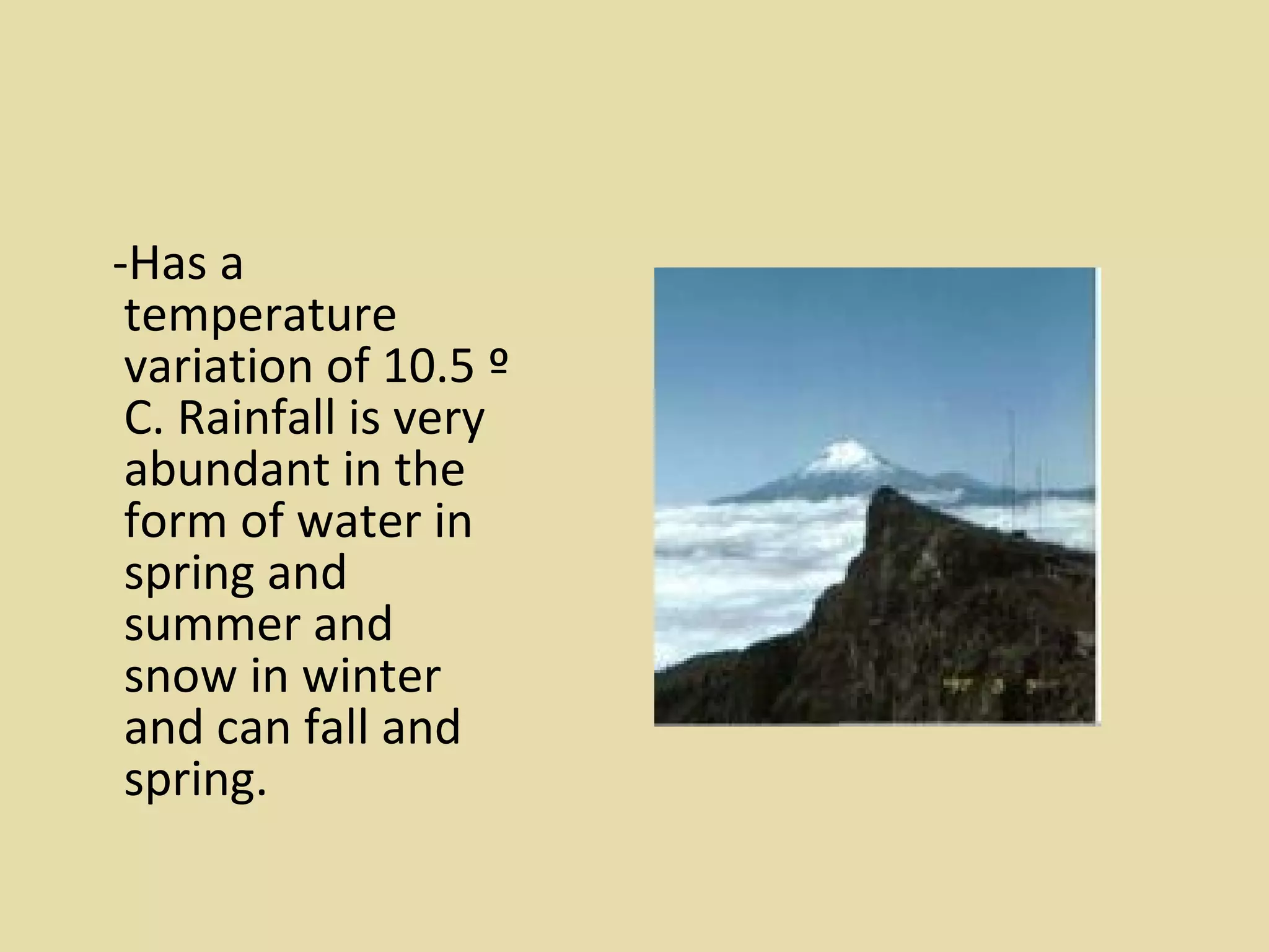 High mountain climate | PPT