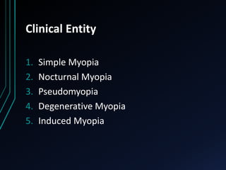 High myopia and management | PPTX