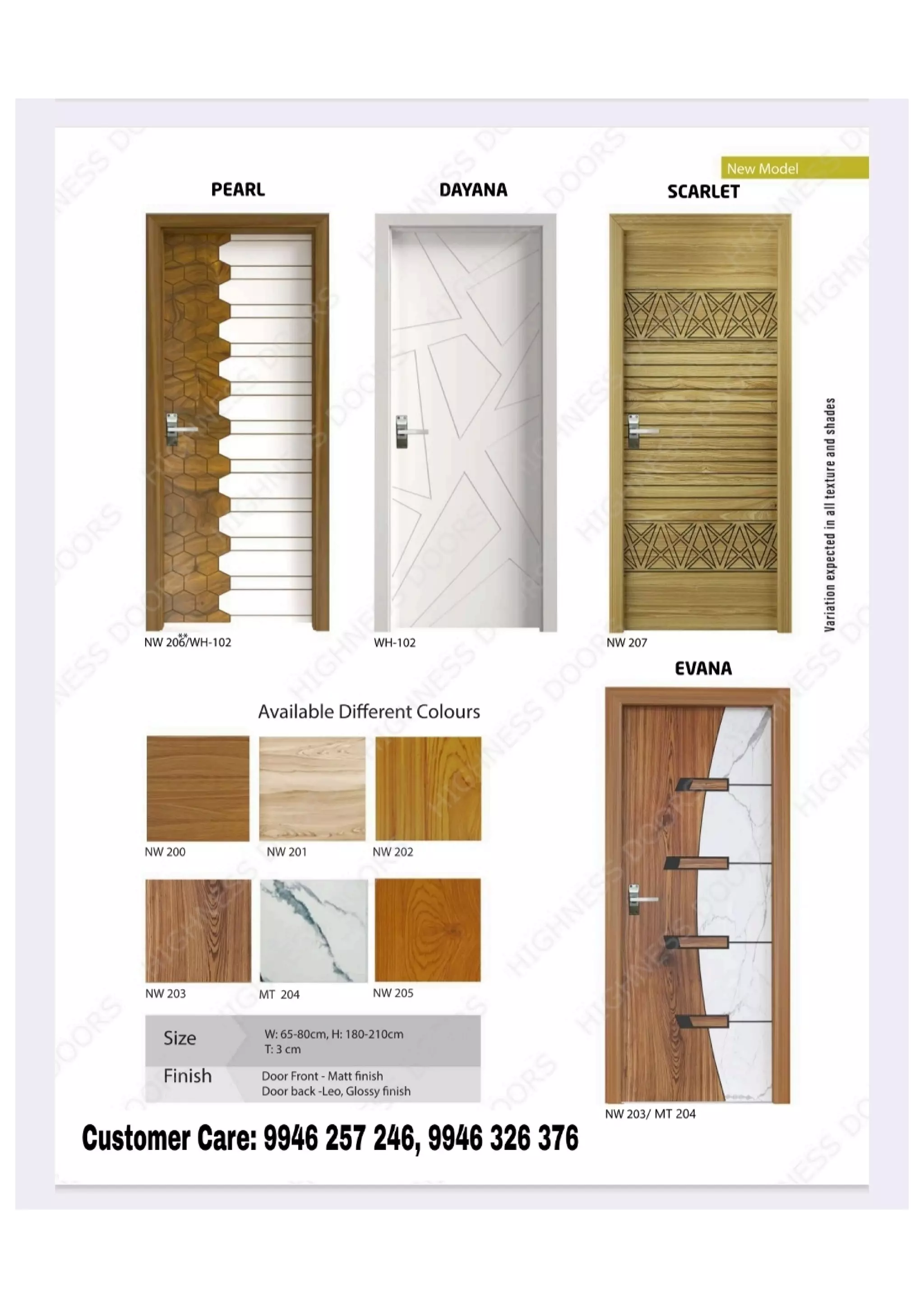 Highness FRP Fibre Door Designs In Ernakulam, Thrissur, Guruvayur | PDF
