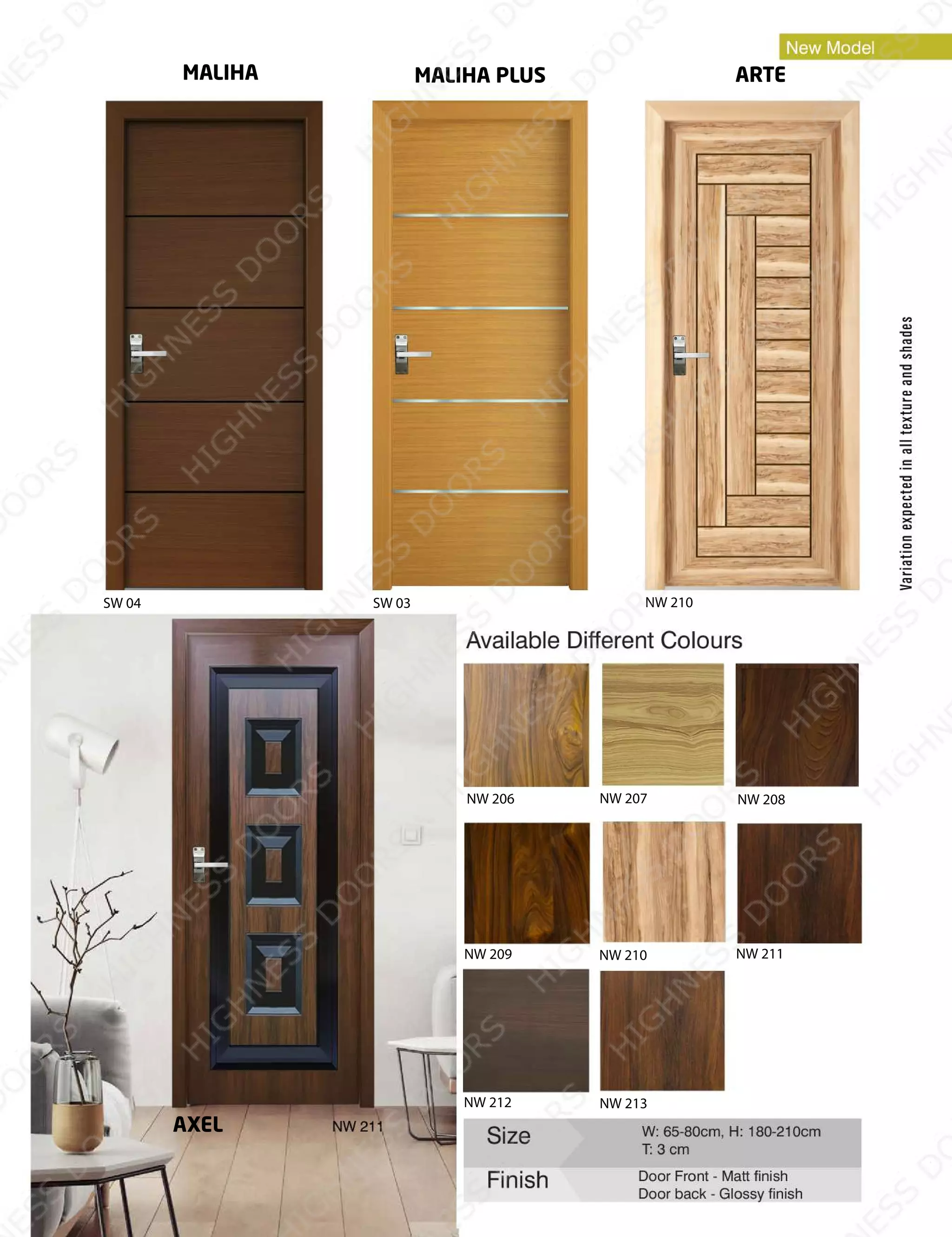 Highness FRP Fiber Doors Catalogue | Best Quality Fiber Doors in Kerala ...
