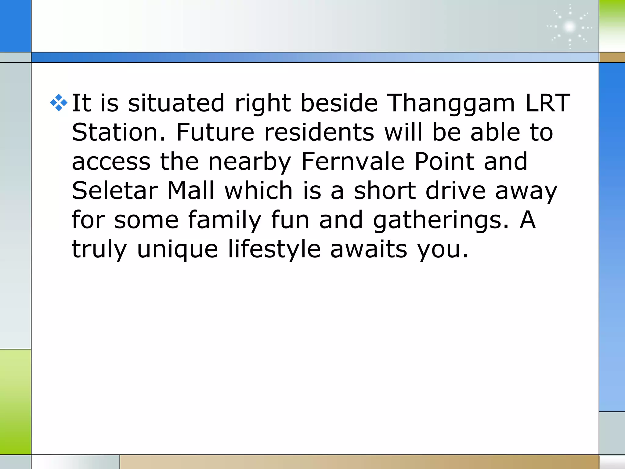 High park residences | PPTX