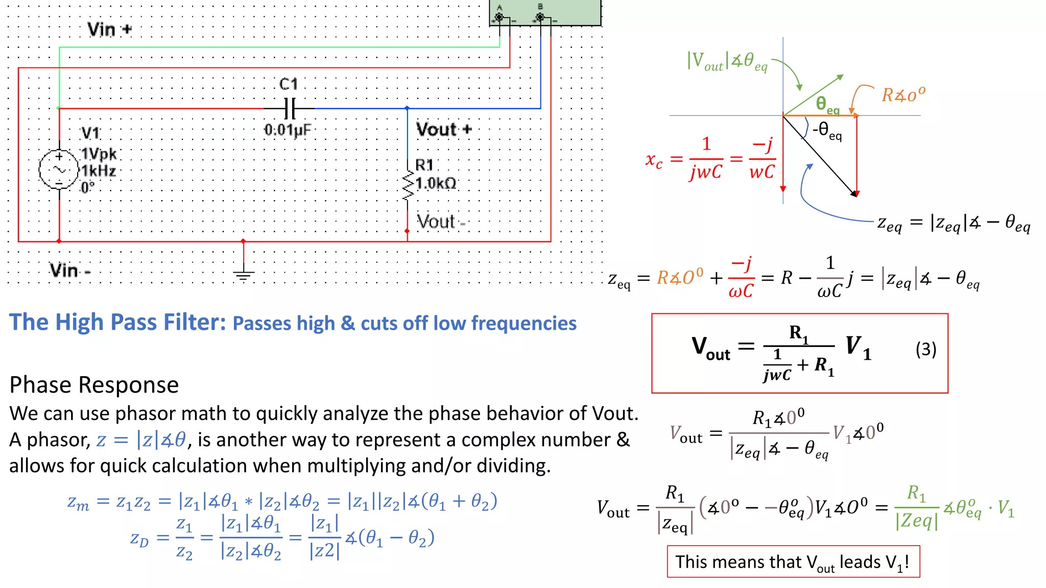 High pass filter analysis complete | PPTX