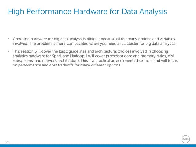 High Performance Hardware for Data Analysis | PPT