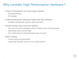 High Performance Hardware for Data Analysis | PPT