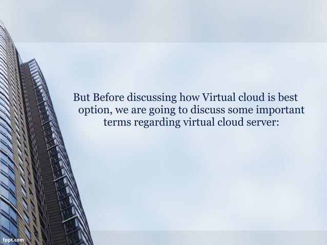 High performance Of Cloud Computing