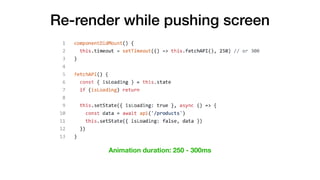High performance in react native | PDF