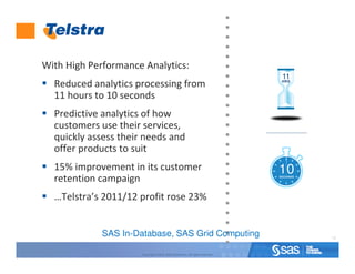 High performance analytics customer stories | PPT