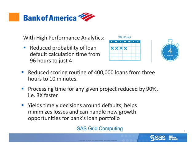 High performance analytics customer stories | PPT