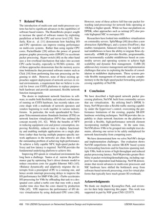 High performance and flexible networking | PDF