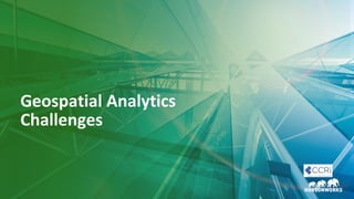 High Performance and Scalable Geospatial Analytics on Cloud with Open Source | PPTX