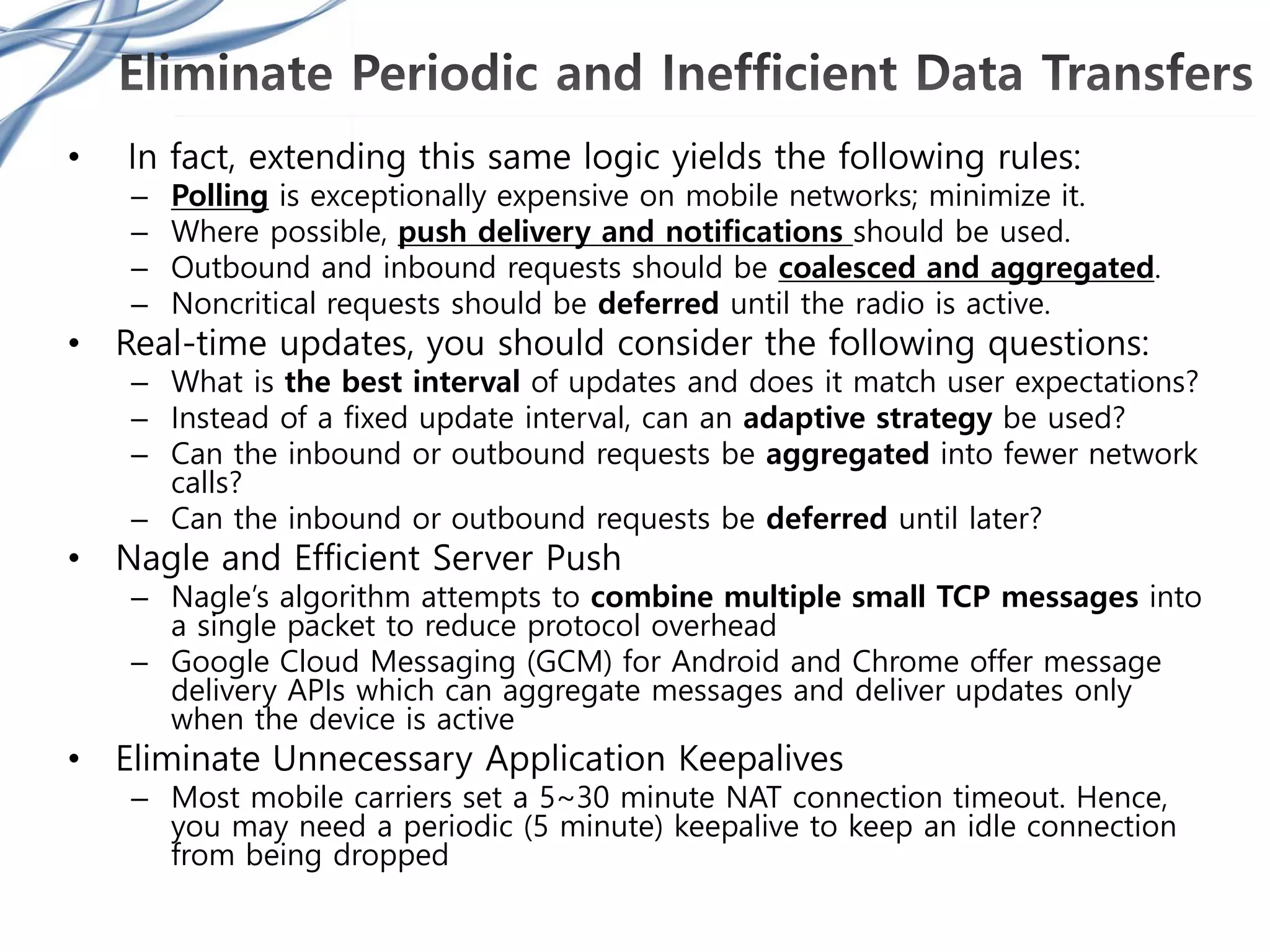 High performance browser networking ch7,8 | PPT