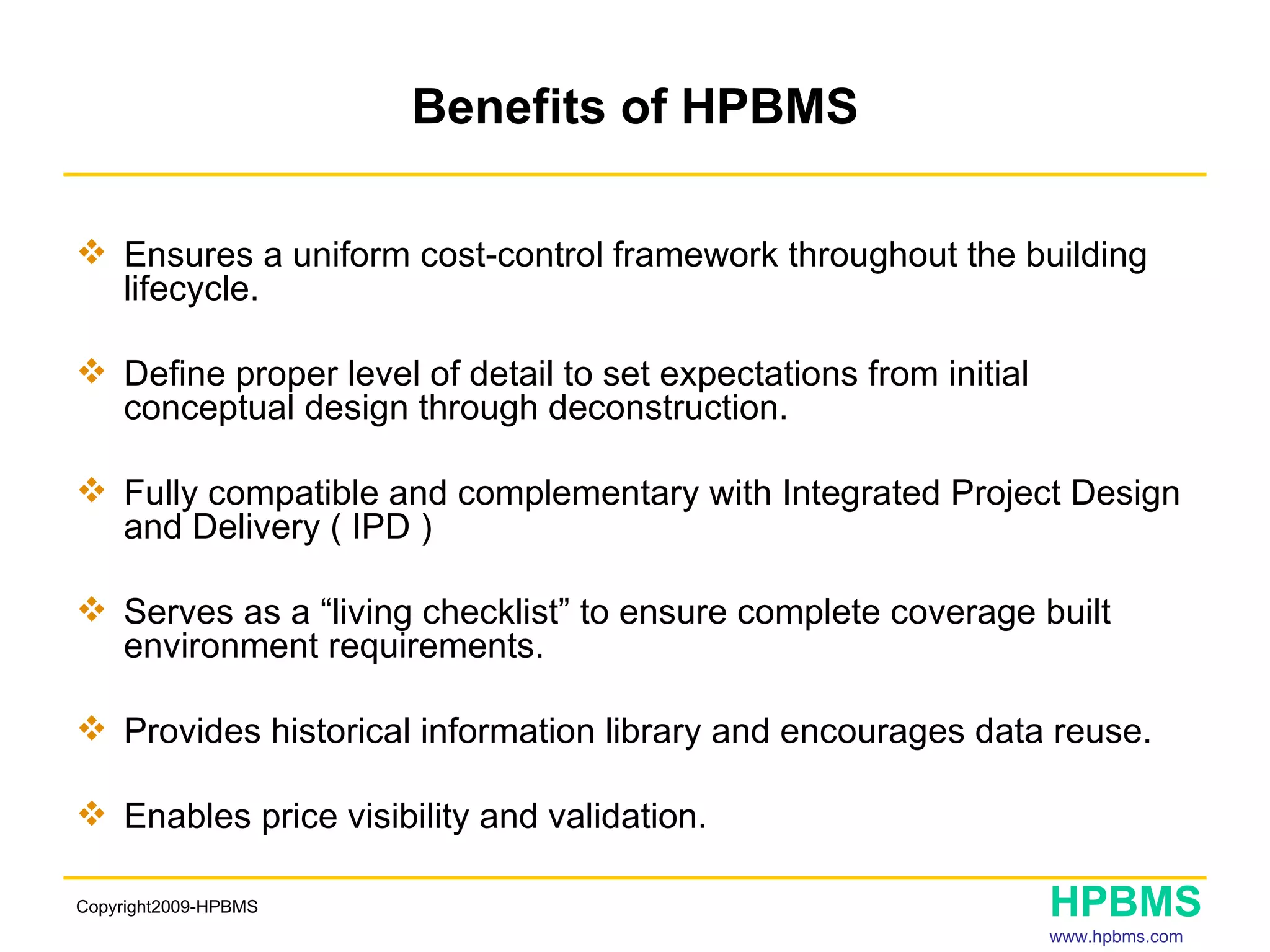 High Performance Building Management System.Ppt