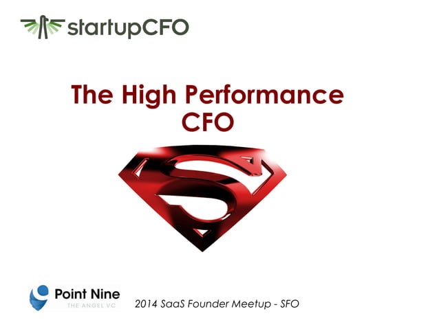 The High Performance CFO - everything you need to know | PPT