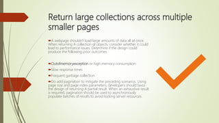 High Performance Coding2.pptx | Databases | Computer Software and Applications