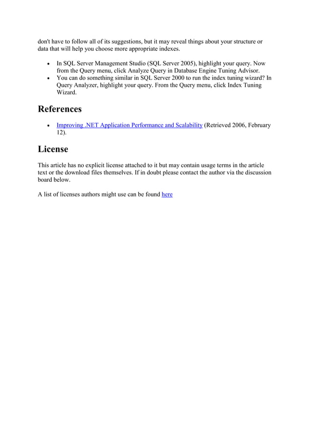 High performance coding practices code project | PDF