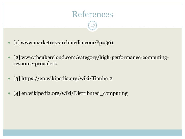 High performance computing | PPT