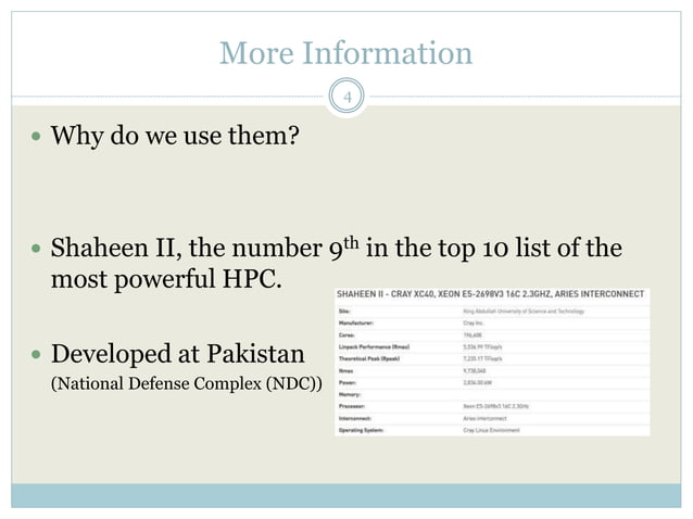 High performance computing | PPT