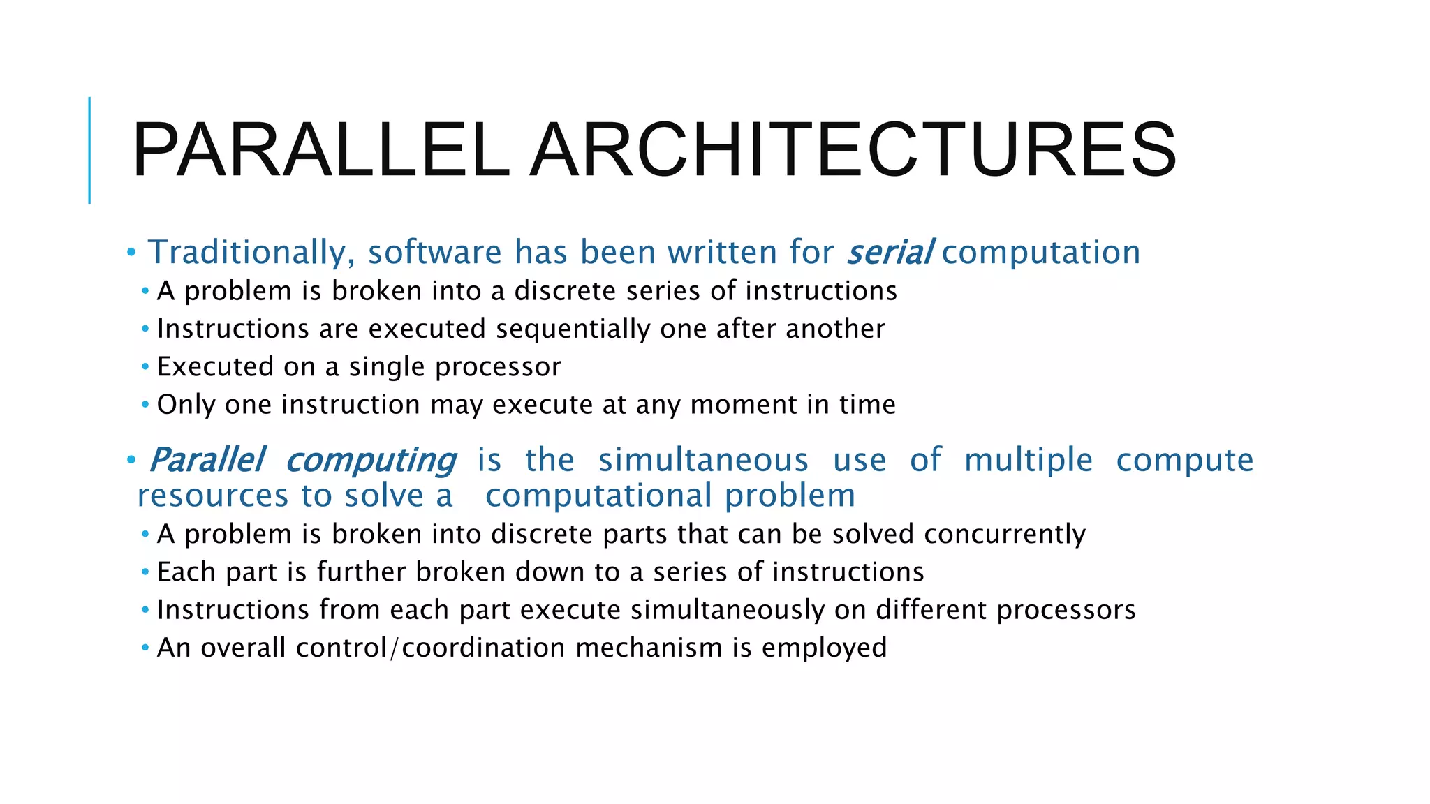 High performance computing | PPTX