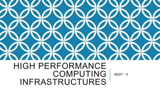 High performance computing | PPTX | Computing | Technology & Computing