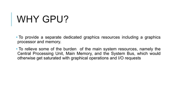 High performance computing | PPTX | Computing | Technology & Computing