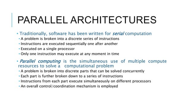 High performance computing | PPTX | Computing | Technology & Computing