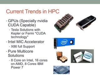 High performance computing for research | PPT