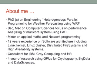 High performance computing for research | PPT