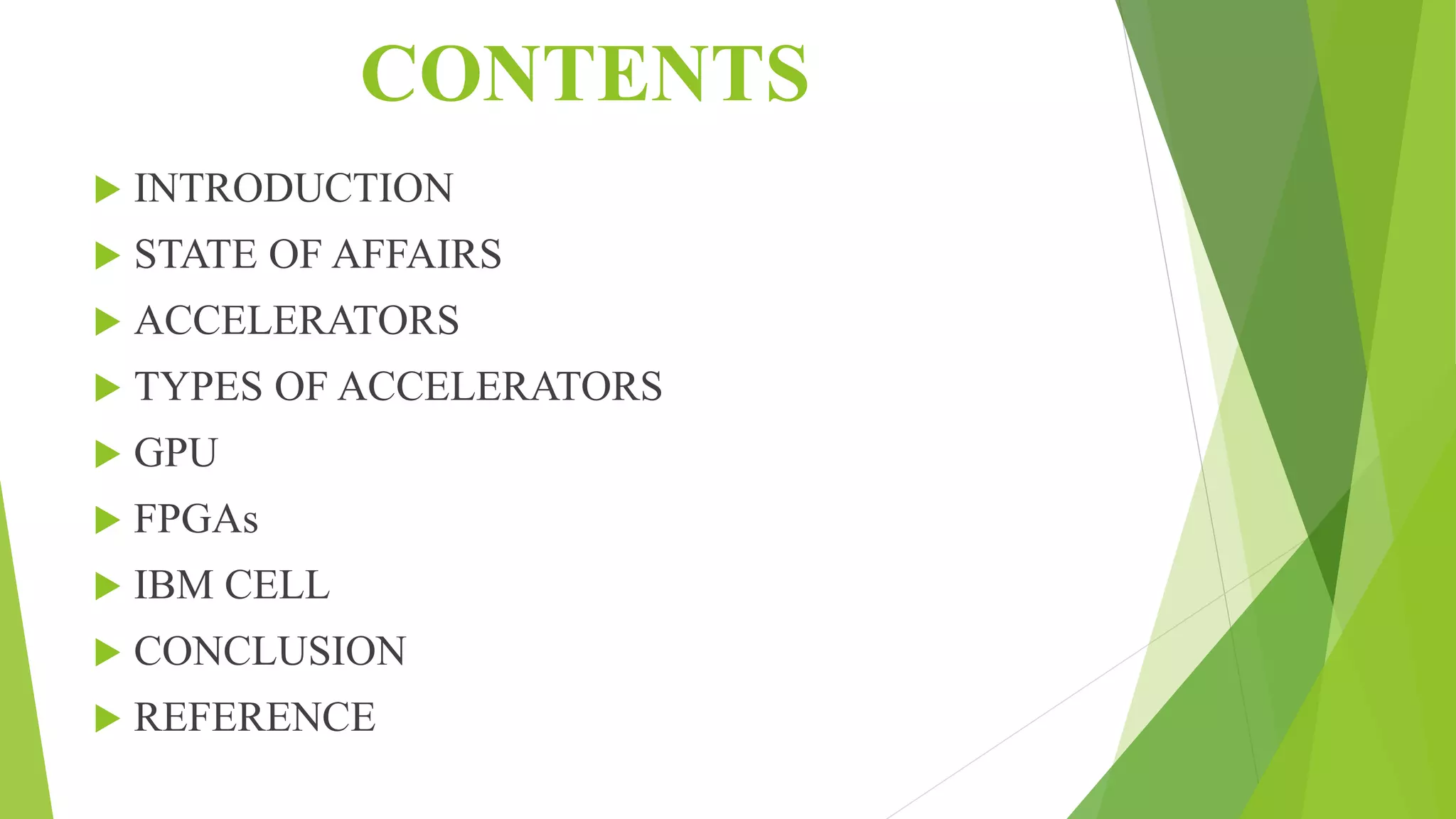 High performance computing with accelarators | PPTX