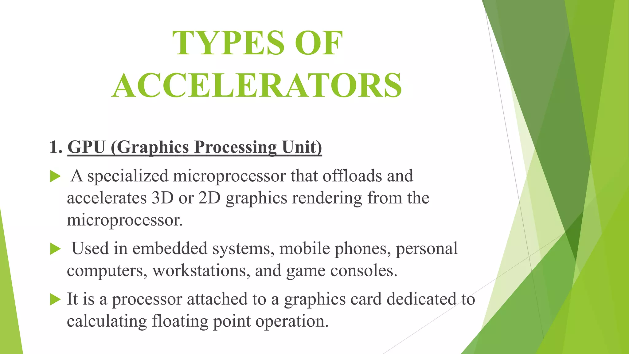 High performance computing with accelarators | PPTX