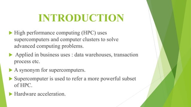 High performance computing with accelarators | PPTX