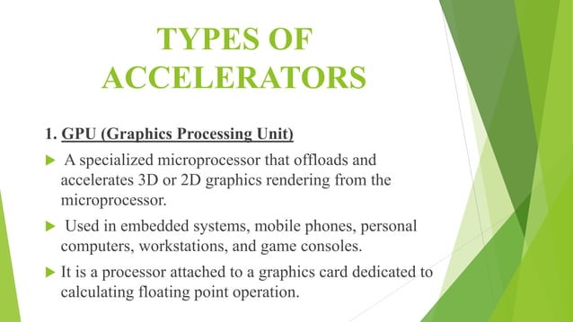 High performance computing with accelarators | PPTX