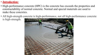 High Performance Concrete.pptx