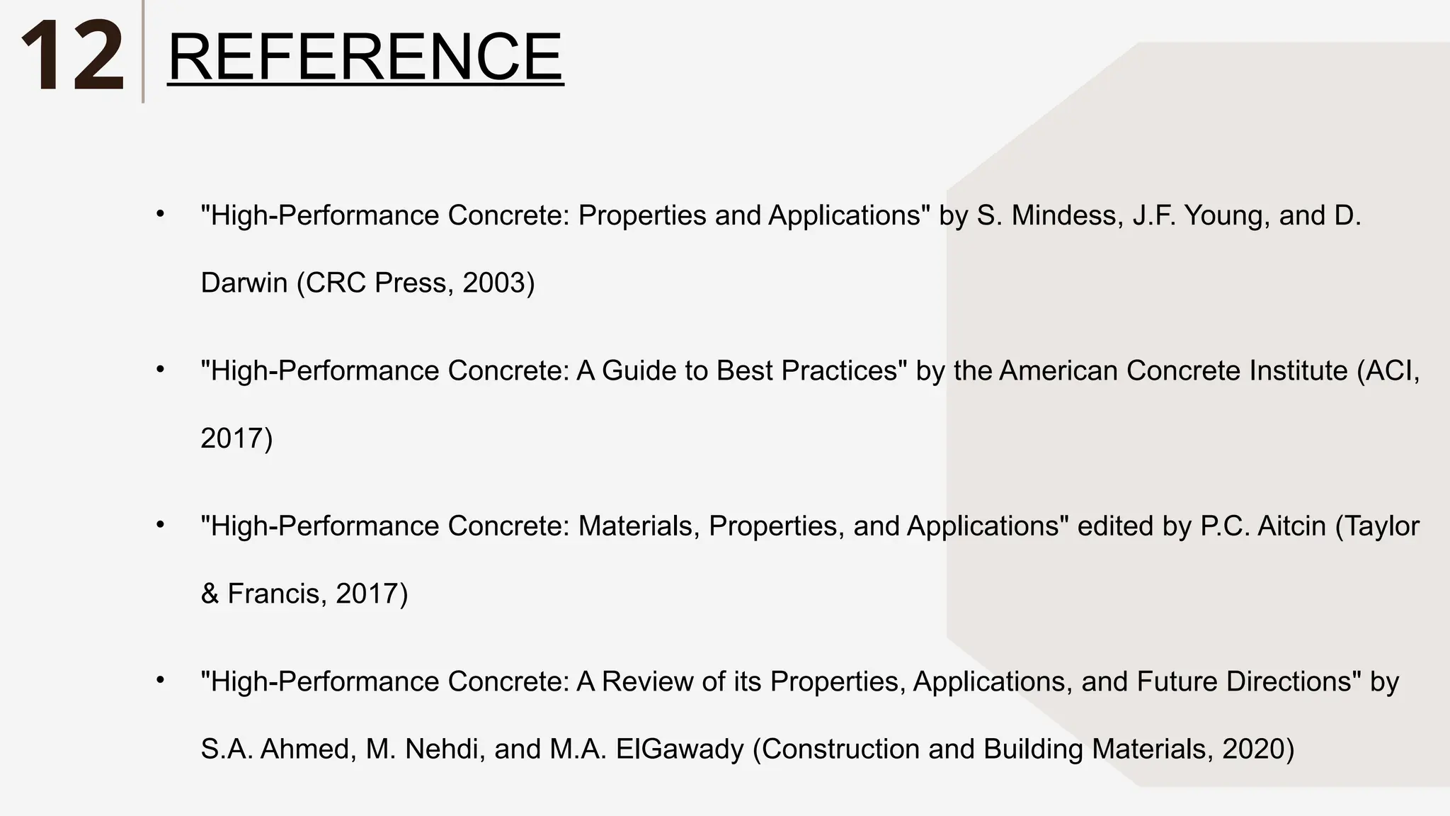 HIgh Performance Concrete (HPC) Civil Engineering | PPT