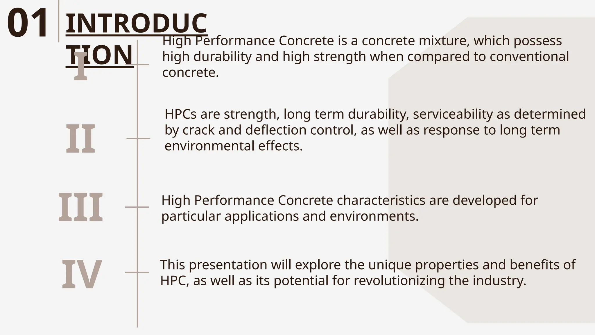 HIgh Performance Concrete (HPC) Civil Engineering | PPT