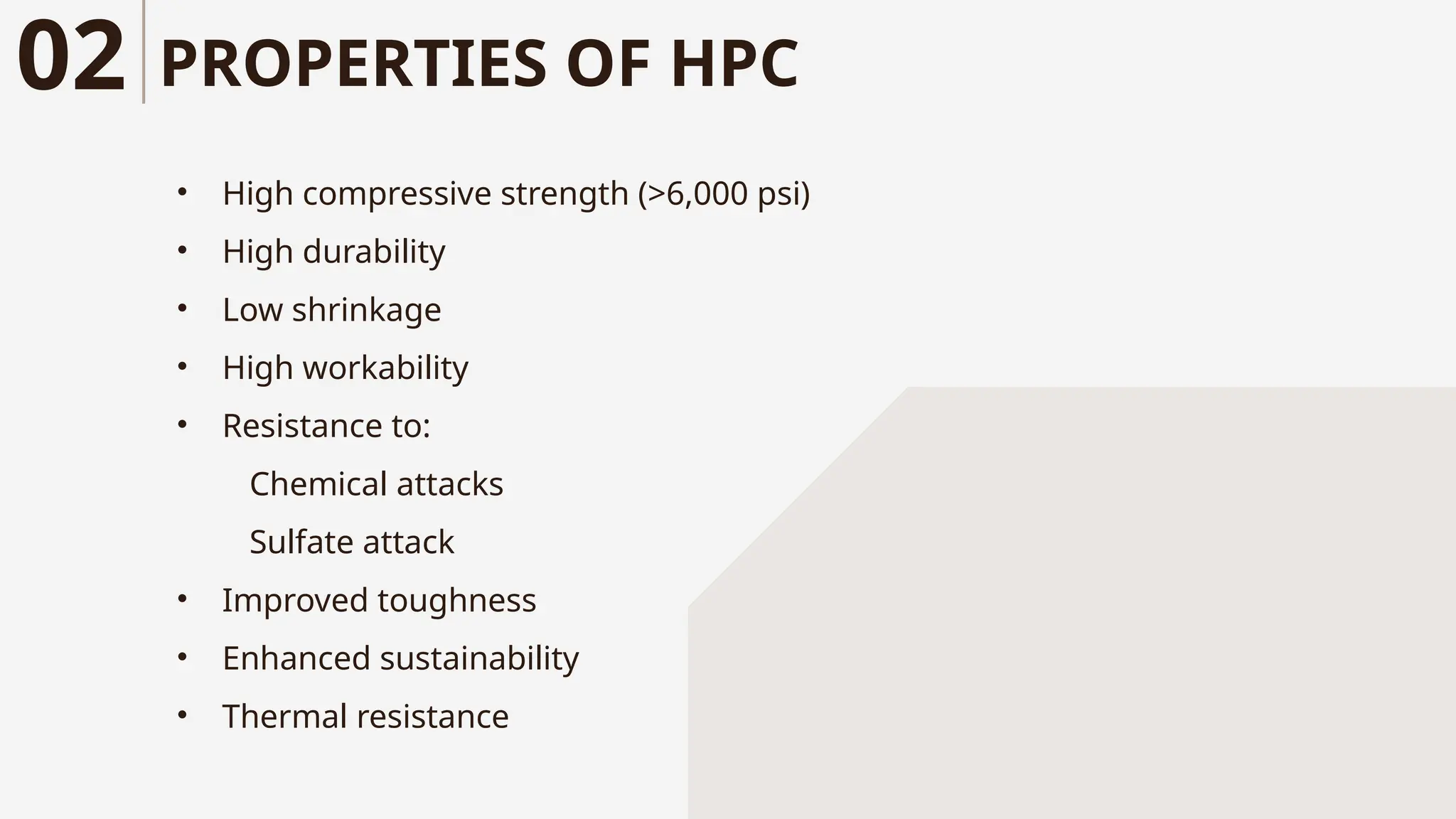HIgh Performance Concrete (HPC) Civil Engineering | PPT