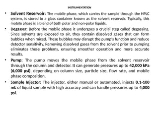 HIGH PERFORMANCED LIQUID CHROMATOGRAPHY (HPLC).pptx