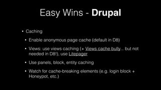 High Performance Drupal Ppt