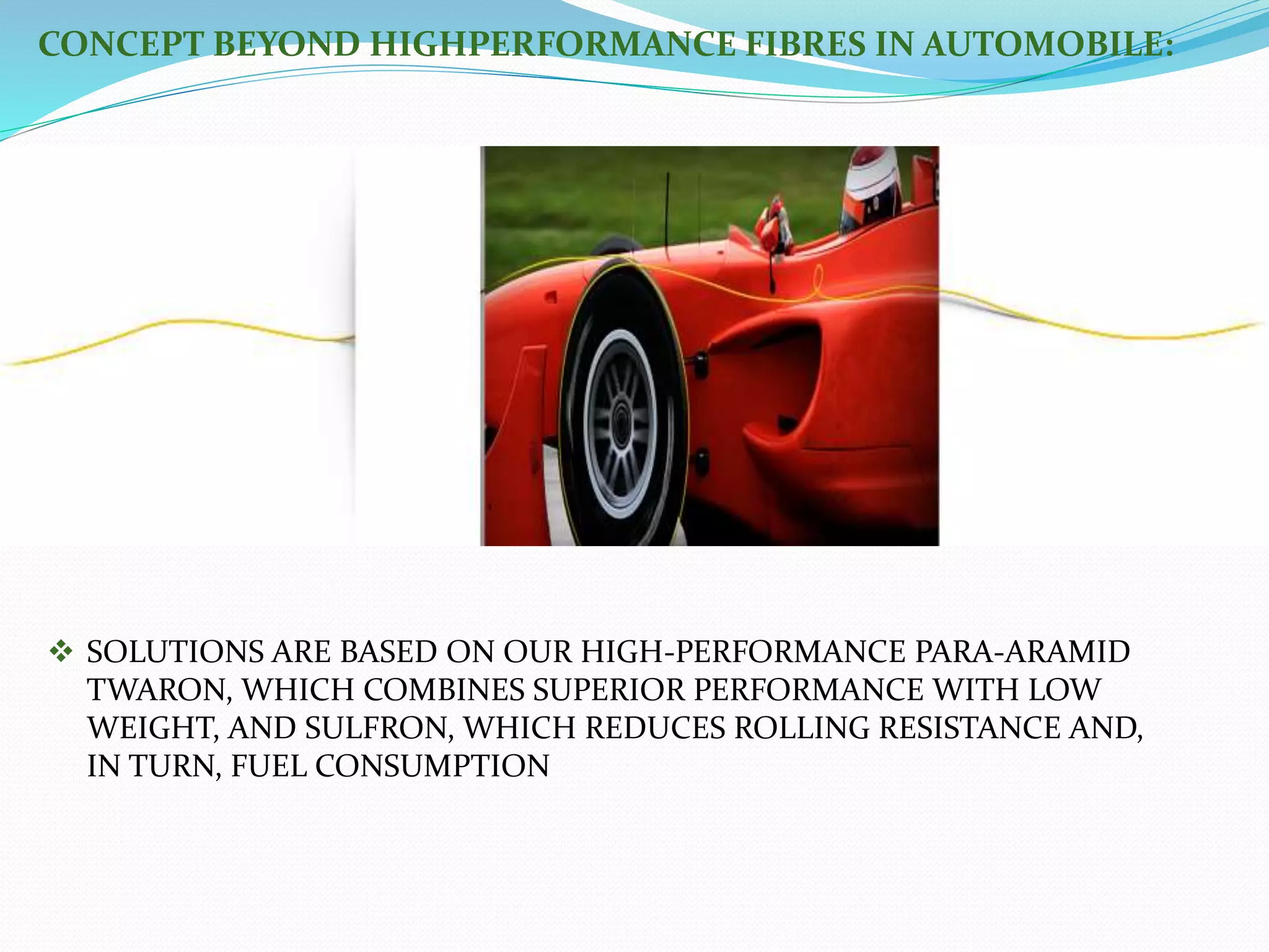 High performance fibers | PPTX