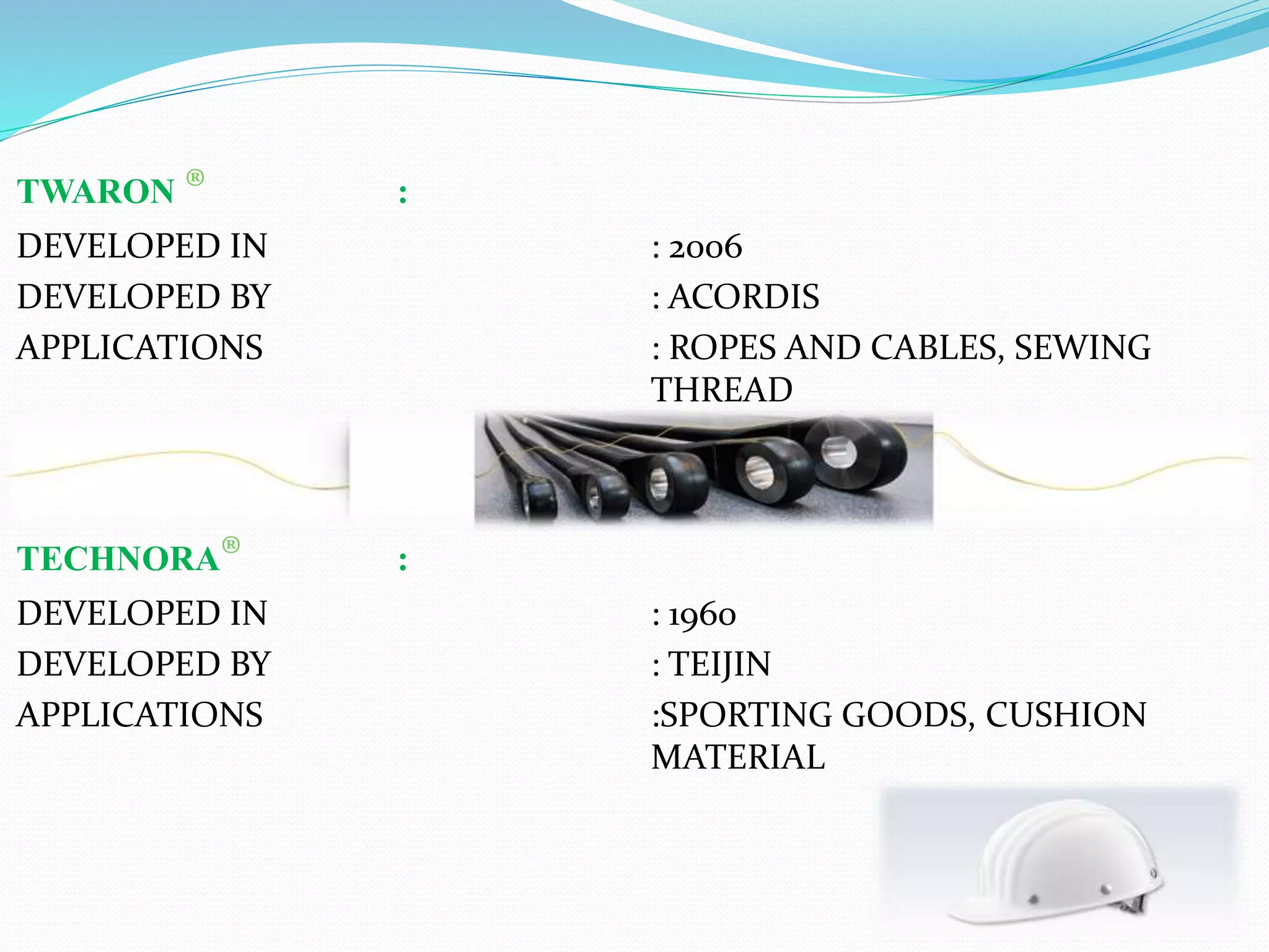 High performance fibers | PPTX