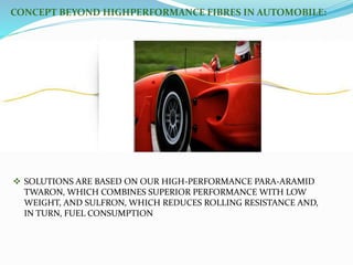 High performance fibers | PPTX